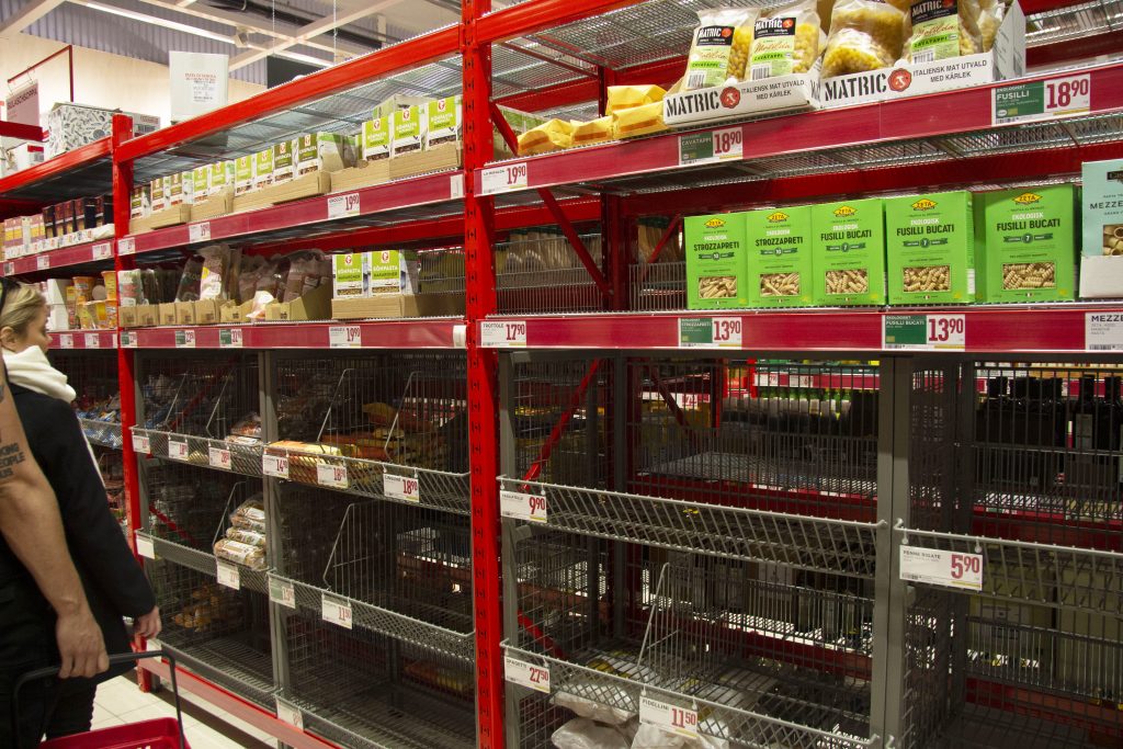 Tre butiker töms på varor – KalmarBladet